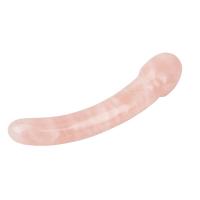 China Relaxing Rose Quartz Body Massage Yoni Stick Handmade for Natural Body Relaxation and Musical Function for sale
