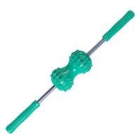 China PVC Strong Magnetic Double Ball Back Massager Body Meridian Massage Roller Manual Acupoint Stick Professional Service Advantage for sale