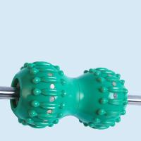 China PVC Strong Magnetic Double Ball Back Massager Body Meridian Massage Roller Manual Acupoint Stick Professional Service Advantage for sale