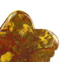 China Yellow Mookaite Body Massager for Gua Sha Stone Scrapping Face Therapy Massage Tool within Your Budget for sale