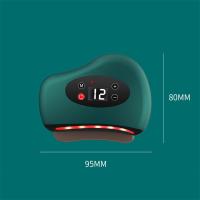 China Hot Compress Therapy Electric Bian Stone Body Gua Sha Tool with ISO9001 Certificate and Intelligent Vibration Massager for sale