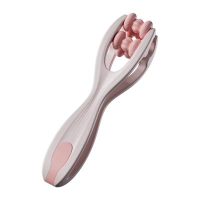 China Double Side Finger Massage Roller Joint Soothing and Slimming Tool Silicone Fingers Massager with Plastic Material for sale