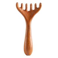 China Unlock Your Beauty Deer Antler Shape Scalp Meridian Massager Head Gua Sha Massage Comb For Face and Body Relaxation for sale