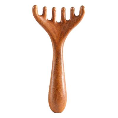 China Unlock Your Beauty Deer Antler Shape Scalp Meridian Massager Head Gua Sha Massage Comb For Face and Body Relaxation for sale