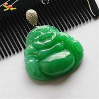 China Technique Polished Grade Natural Carved Laughing Buddha for Pendant Art Collectible for sale