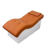 China Customizable and Leather Material Simple Hair Washing Bed for Beauty Salon Massage Spa Health Care Physiotherapy OEM/ODM for sale