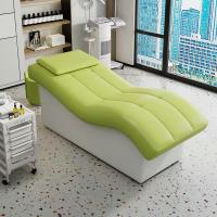 China Customizable and Leather Material Simple Hair Washing Bed for Beauty Salon Massage Spa Health Care Physiotherapy OEM/ODM for sale