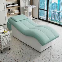 China Customizable and Leather Material Simple Hair Washing Bed for Beauty Salon Massage Spa Health Care Physiotherapy OEM/ODM for sale