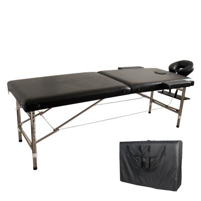 China PU Leather Portable Foldable Massage Bed for Beauty and Body Health in Salon for sale
