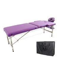 China PU Leather Portable Foldable Massage Bed for Beauty and Body Health in Salon for sale