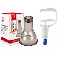 China Plastic Vacuum Cupping Set for Physical Rehabilitation Gua Sha Scraping Tools and Negative Pressure Cupping Therapy Kit for sale