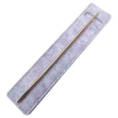 China Body Skin Care Acupoint Stick Copper Gua Sha Massage Tool with Picture and ISO9001 Certificate for sale