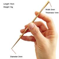 China Body Skin Care Acupoint Stick Copper Gua Sha Massage Tool with Picture and ISO9001 Certificate for sale