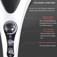 China ABS Silicone Handheld Infrared Massage Hammer for Deep Tissue Massage of Shoulder Leg Foot Muscles Infinitely variable speed for sale