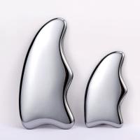 China Terahertz Cloud Shaped Gua Sha Scraping Massage Tool for Facial and Body Energy Stone Acupuncture Point Massaging for sale