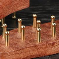 China Body Massager for Full-body Massage Rosewood Handle Copper Meridian Massage Gua Sha Massager for sale