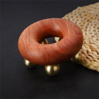 China Gua Sha Function Manual Copper Abdominal Massager Beech Body Meridian Massage Brush for Waist Skin Tightening and Shaping for sale