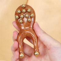 China Manual Meridian Dredging Copper Facial Gua Sha Massage Tool for Facial Beauty Lifting and Eye Skin Tightening for sale