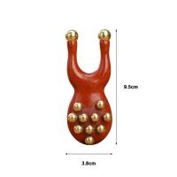 China Manual Meridian Dredging Copper Facial Gua Sha Massage Tool for Facial Beauty Lifting and Eye Skin Tightening for sale