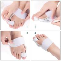 China TPR Adult Big Foot Straightener Bunion Correction Day/Night Children Thumb Toe Straightener For Shoes for sale