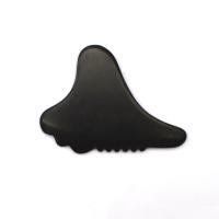 China Gua Sha Tool Facial Massager Bian Stone Eco-friendly Face 105*77mm 114*74mm 2 Pcs AKBS-030 for Facial Lymphatic Drainage for sale