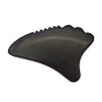 China Gua Sha Tool Facial Massager Bian Stone Eco-friendly Face 105*77mm 114*74mm 2 Pcs AKBS-030 for Facial Lymphatic Drainage for sale