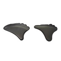 China Gua Sha Tool Facial Massager Bian Stone Eco-friendly Face 105*77mm 114*74mm 2 Pcs AKBS-030 for Facial Lymphatic Drainage for sale
