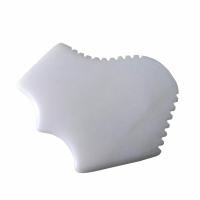 China Natural White Jade Gua Sha Board for Facial Massager and Scraping Therapy Design Properties for sale
