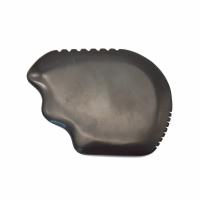 China Chinese Style Massager 2024 Black Bian Stone Facial Jade Guasha Gua Sha Scraping Massage Tool for SPA Acupuncture for sale