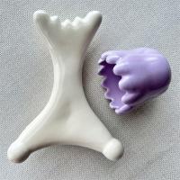 China OEM/ODM X Shaped Ceramic Gua Sha Scraping Massager Beauty Salon Essential for Facial Relaxation for sale