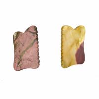 China Chinese Style Mookaite Body Massage Tools For Beauty Guasha Stone Scrapping Face Gua Sha Stone Therapy Massage Tool for sale