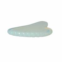 China Opalite Heart Shape Gua Sha Massager Board for Full Body Health Care and Relaxation for sale