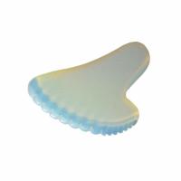 China Opalite Heart Shape Gua Sha Massager Board for Full Body Health Care and Relaxation for sale