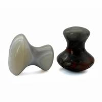 China 2024 Blood Stone Jade Stone Guasha Mushroom Massage Stone Gua Sha Face Tool The Perfect Solution for Reducing Fine Lines for sale