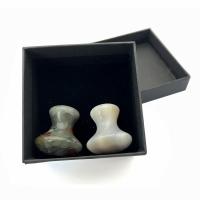 China 2024 Blood Stone Jade Stone Guasha Mushroom Massage Stone Gua Sha Face Tool The Perfect Solution for Reducing Fine Lines for sale