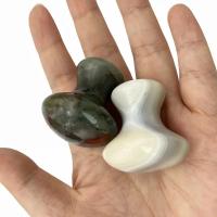 China 2024 Blood Stone Jade Stone Guasha Mushroom Massage Stone Gua Sha Face Tool The Perfect Solution for Reducing Fine Lines for sale