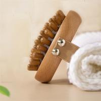 China Massage Area Full-body Wooden Body Meridian Massage Brush Gua Sha Massager Comb With Air Bag for Scalp Massage Comb for sale