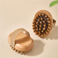 China Massage Area Full-body Wooden Body Meridian Massage Brush Gua Sha Massager Comb With Air Bag for Scalp Massage Comb for sale