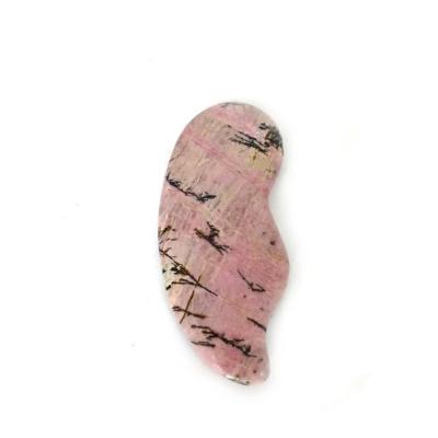China Body Healthcare Massage Essential Natural Rhodochrosite Gua Sha Scraping Massager for Health Care Function for sale