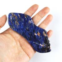 China 2024 Trend Lip Shape Blue Sodalite Stone Gua Sha Scraping Massager for Face Skin Beauty within Body Massage Equipment for sale