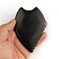 China Facial Acupuncture Tool Gua Sha Bian Stone for Head Point Massager and Facial Massage for sale