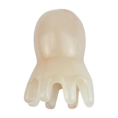 China 2024 Resin Scalp Massager Beeswax Dredge Meridians Healthcare Hair Brush Head Massage Relax Comb Tool for Body Massage for sale