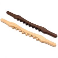 China Wooden Gua Sha Scraping Massage Stick for Full-body Soft Tissue Mobilization and Meridian Dredging Massage Tool for sale
