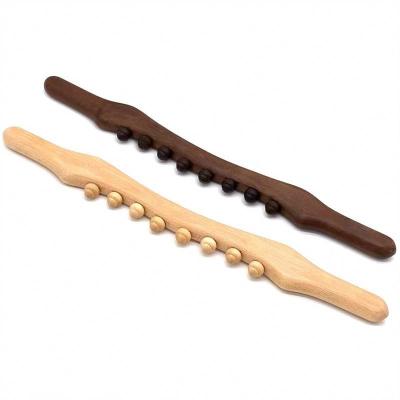 China Wooden Gua Sha Scraping Massage Stick for Full-body Soft Tissue Mobilization and Meridian Dredging Massage Tool for sale