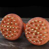 China Gua Sha Function Brass Universal Meridian Massage Comb Body Massage Brush Scalp Relax And Hair Growth Head Massage Tool for sale