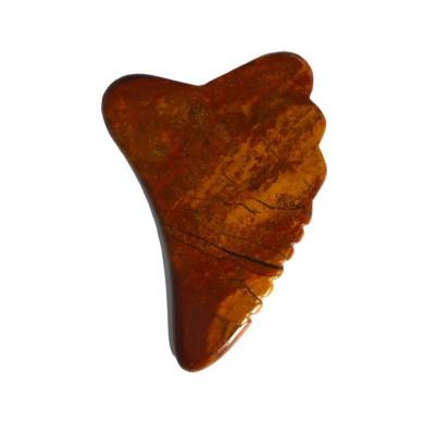 China Gua Sha Scraping Massager Board Mookaite Jasper Facial Tool 10cm*7cm*0.6cm ISO9001 Certified Massage Board for sale