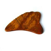 China Gua Sha Scraping Massager Board Mookaite Jasper Facial Tool 10cm*7cm*0.6cm ISO9001 Certified Massage Board for sale