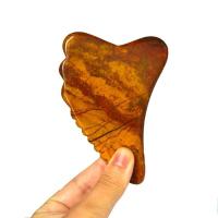 China Gua Sha Scraping Massager Board Mookaite Jasper Facial Tool 10cm*7cm*0.6cm ISO9001 Certified Massage Board for sale