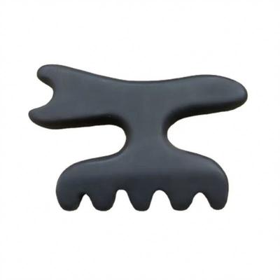 China Foot Massager Gua Sha Therapy Bian Stone Acupuncture Stick Universal Massage Tool 112*12mm Natural Stone for sale