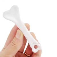 China Effective White Ceramic Facial Meridians Dredging Acupuncture Stick for Eye Skin Care Tools for sale